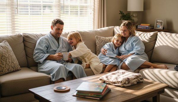 7 Expert Tips for Choosing Perfect Family Matching Robes – Lotus Linen